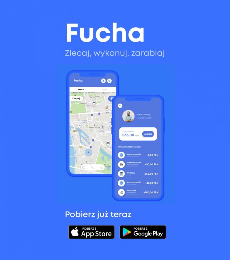 Fucha - aplikacja do szukania fachowców w Twojej okolicy